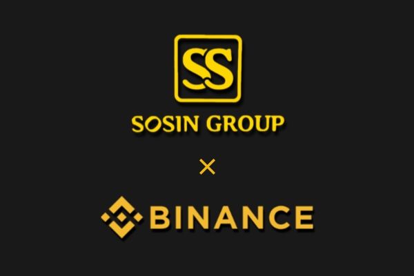SOSIN 투자그룹, 바이낸스(Binance)와 MOU 체결