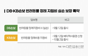 반려동물 장례 실손보장…DB·KB, 너도나도 업계 최초